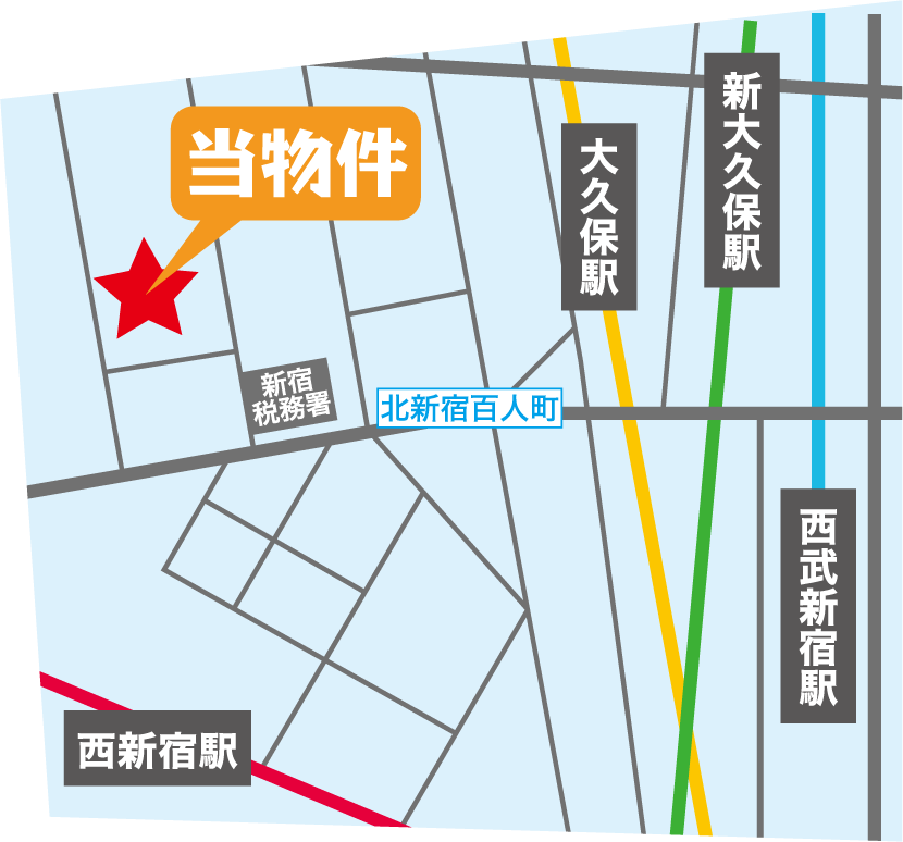 最新情報：ICMマンション301号室｜大家直接/仲介手数料無料｜不動産｜西新宿/大久保｜エステ/飲食｜賃貸｜店舗｜千代田区/文京区｜事務所 ...